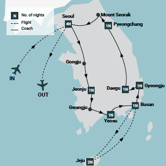 Korea Sparkling Tour | Tours to Asia, Africa, India with MW Tours