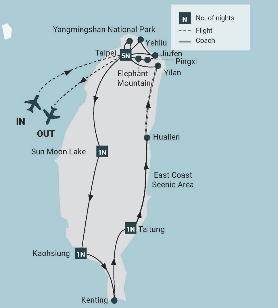Around Formosa Taiwan Tour | Tours to Asia, Africa, India with MW Tours